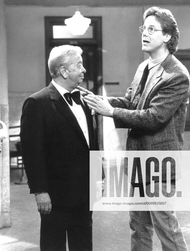NIGHT COURT, from left: Mel Torme, Harry Anderson, Hey Harry, F Crying ...