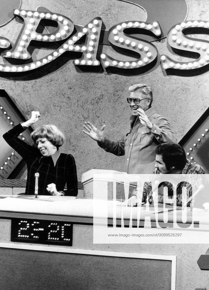 PASSWORD, Carol Burnett, Allen Ludden, Burt Reynolds (1972), 1961-75 ...