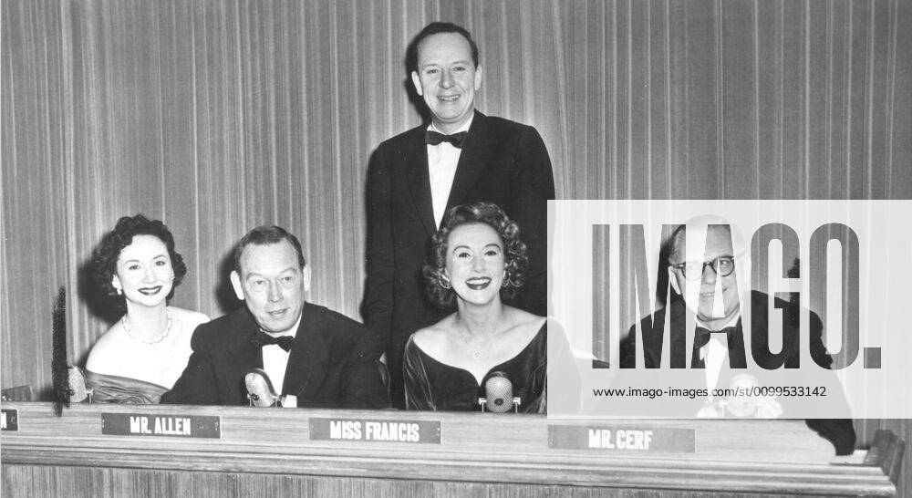 WHAT S MY LINE, Dorothy Kilgallen, Fred Allen, John Daly, Arlene ...