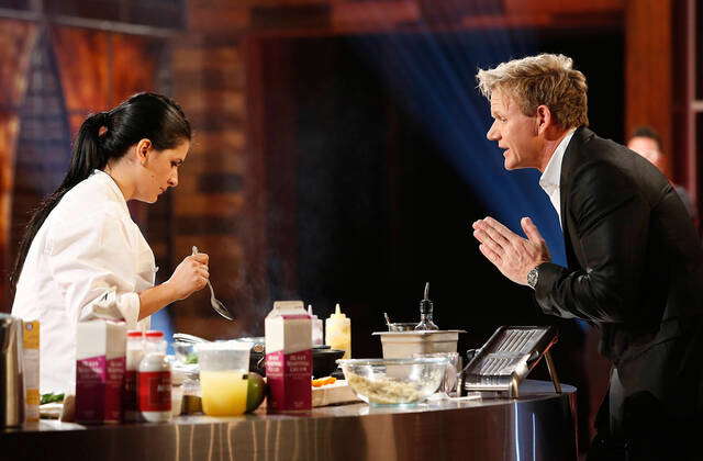 TOP CHEF ALL-STARS (aka TOP CHEF 8), (from left): judges Tom Colicchio ...