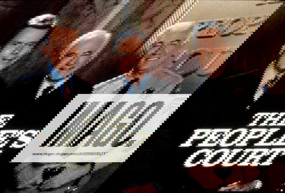 THE PEOPLE S COURT, Doug Llewelyn, Judge Wapner, Rusty Burrell, 1981-93 ...