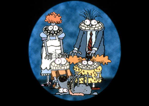 TOONSYLVANIA, from left: Dr. Vic Frankenstein, Igor, Phil, 1998-2000 ...