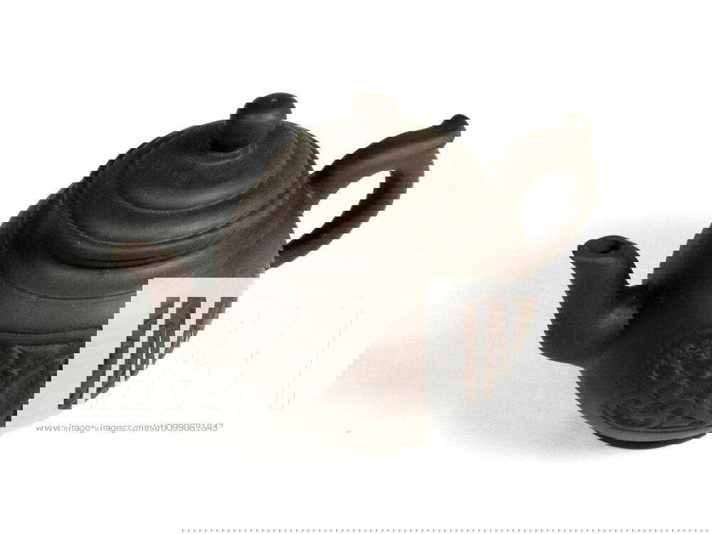 Teapot chinese style Teapot chinese style on white backgrownd