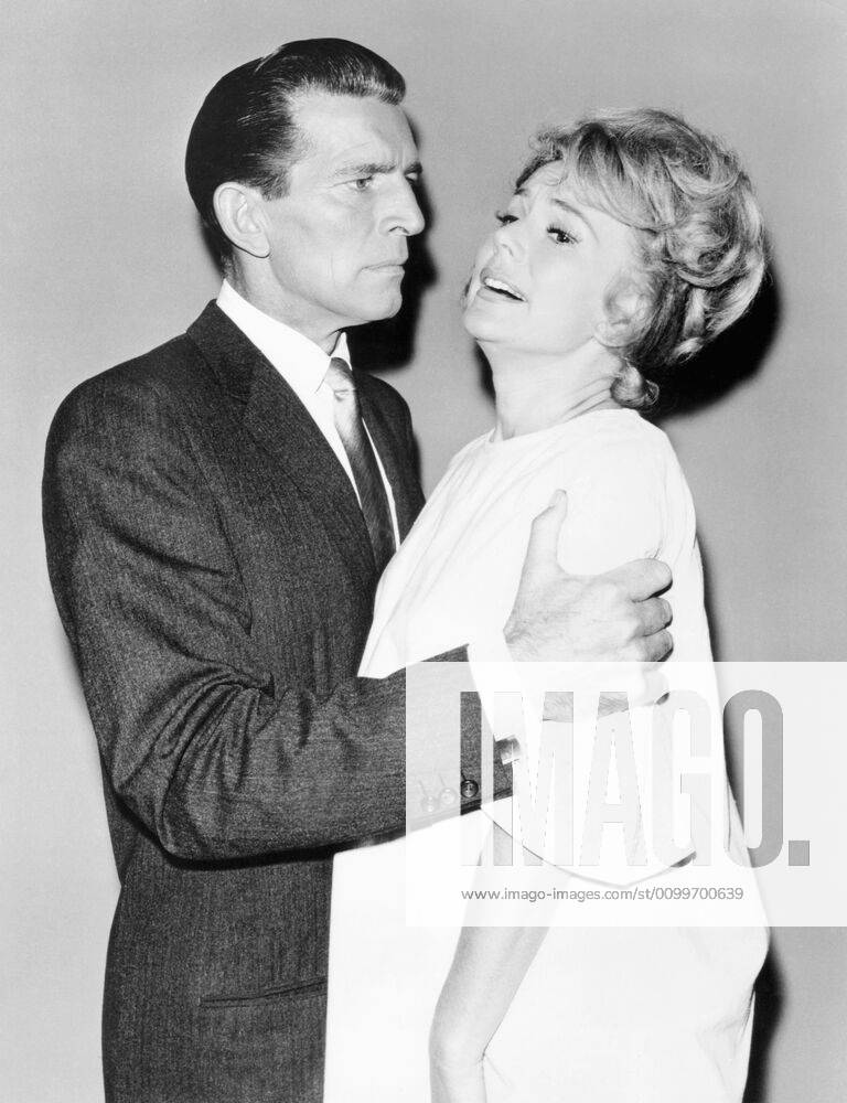 THE DICK POWELL SHOW, Michael Rennie, Eva Gabor, The Fifth Caller, 1961 ...