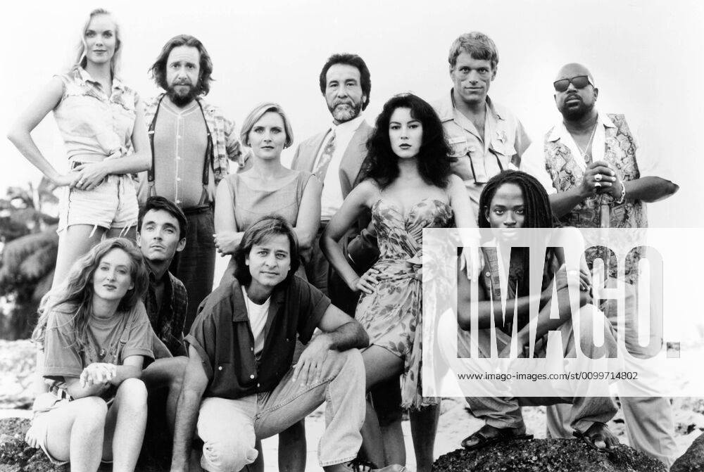 KEY WEST, standing rear from left: Lara Piper, Leland Crooke, Denise ...