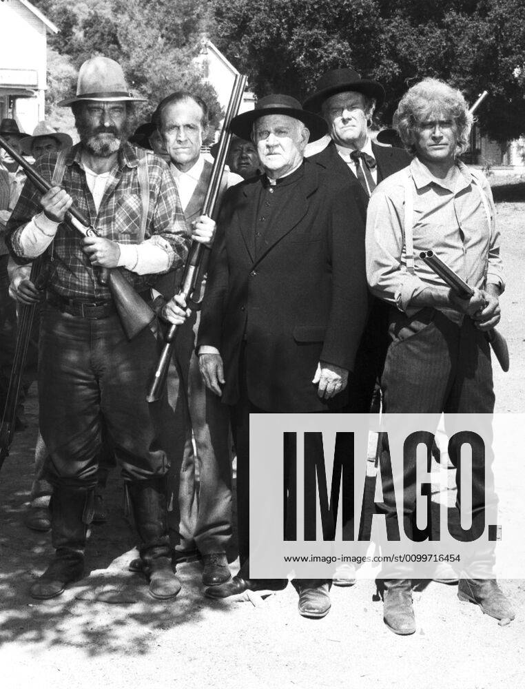 LITTLE HOUSE ON THE PRAIRIE, Victor French, Richard Bull, Dabbs Greer ...