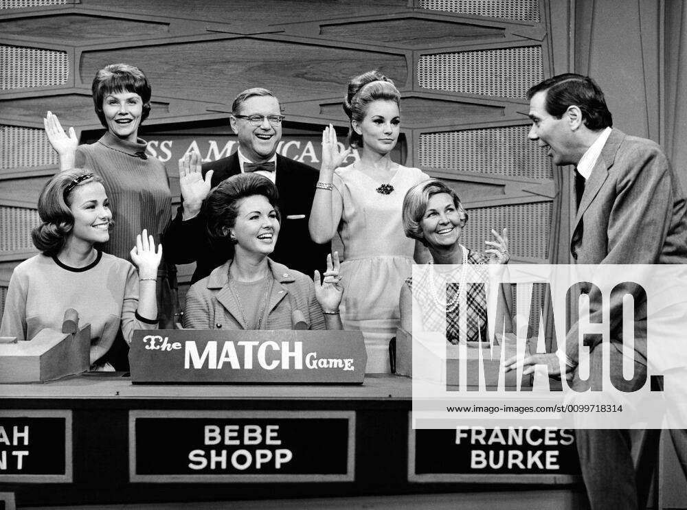 THE MATCH GAME, Gene Rayburn, : Evelyn Ay, Sam Levenson, Sharon Kay ...
