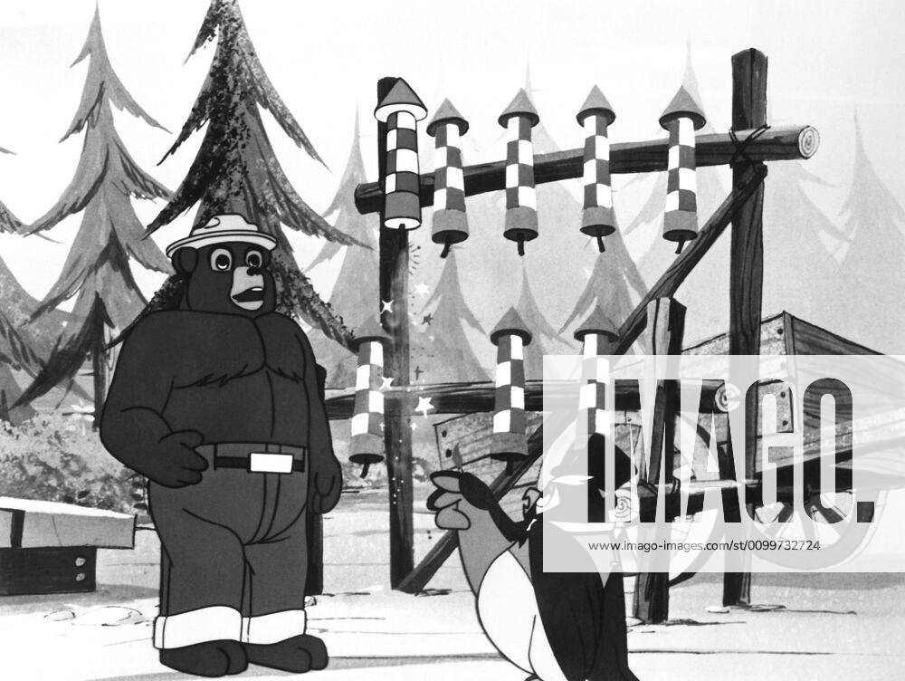 THE SMOKEY BEAR SHOW, Smokey the Bear, Mayor Owl, 1969-70 Courtesy ...