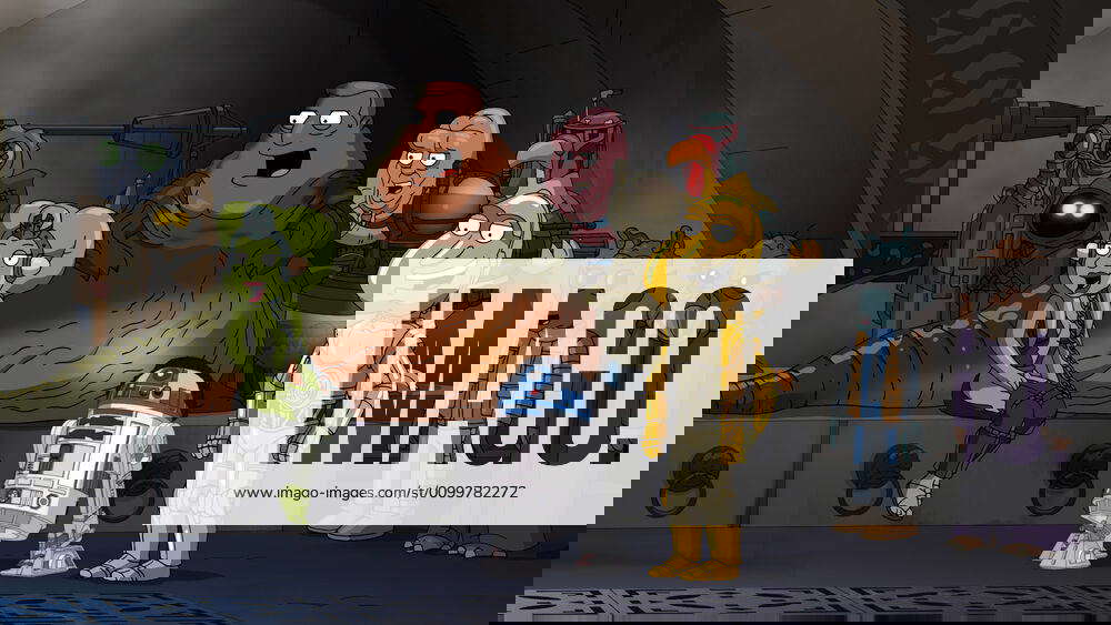 FAMILY GUY, Jabba the Hutt Joe Swanson, R2D2 Cleveland Brown, C-3PO ...