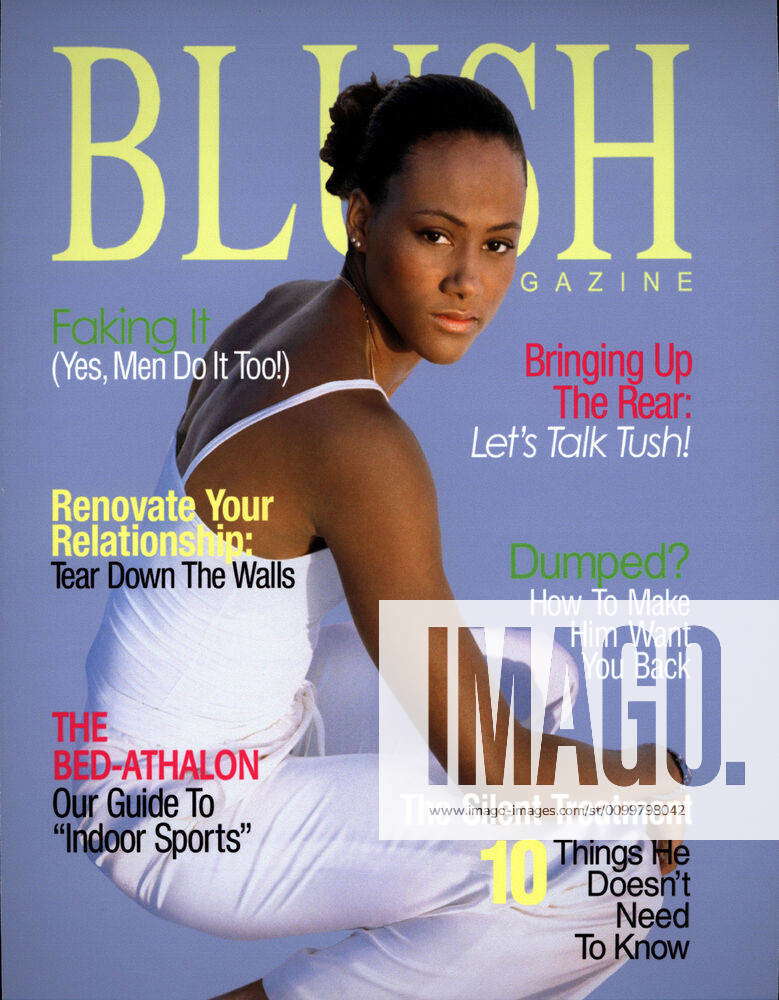 JUST SHOOT ME, 1997-2003, Marion Jones appears on the cover of the ...