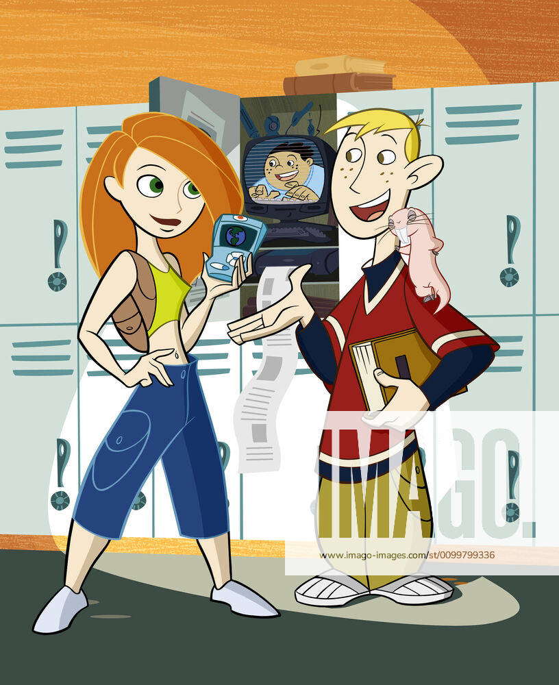 KIM POSSIBLE, Kim Possible, Wade, Ron Stoppable, Rufus, 2002-, Disney ...