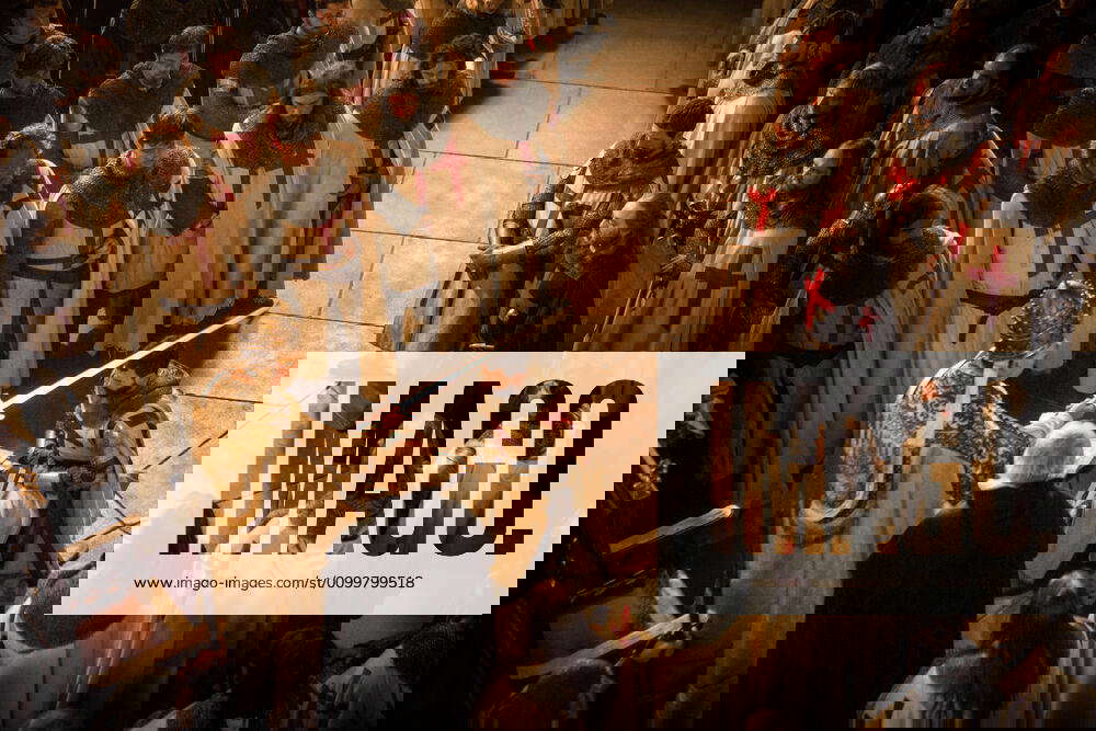 KNIGHTFALL, Jim Carter (as Pope Boniface VIII), Tom Cullen (kneeling ...