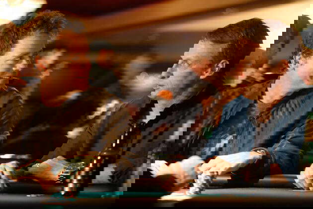 RAKE, rear left: Tyler Tuione, front center: Greg Kinnear in Cancer ...