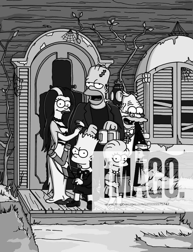 THE SIMPSONS, : Homer Simpson, Abraham Grandpa Simpson, Lisa Simpson ...