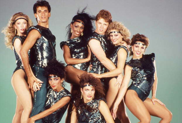 SOLID GOLD, Solid Gold Dancers: Darcel Wynne (top, center), Tony Fields ...