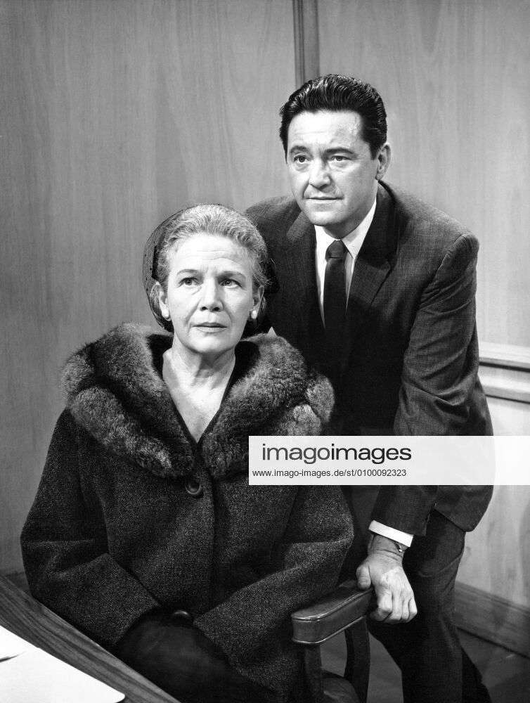 THE DEFENDERS, : Ann Harding, Edward Binns, A Taste of Vengeance, 1961 ...