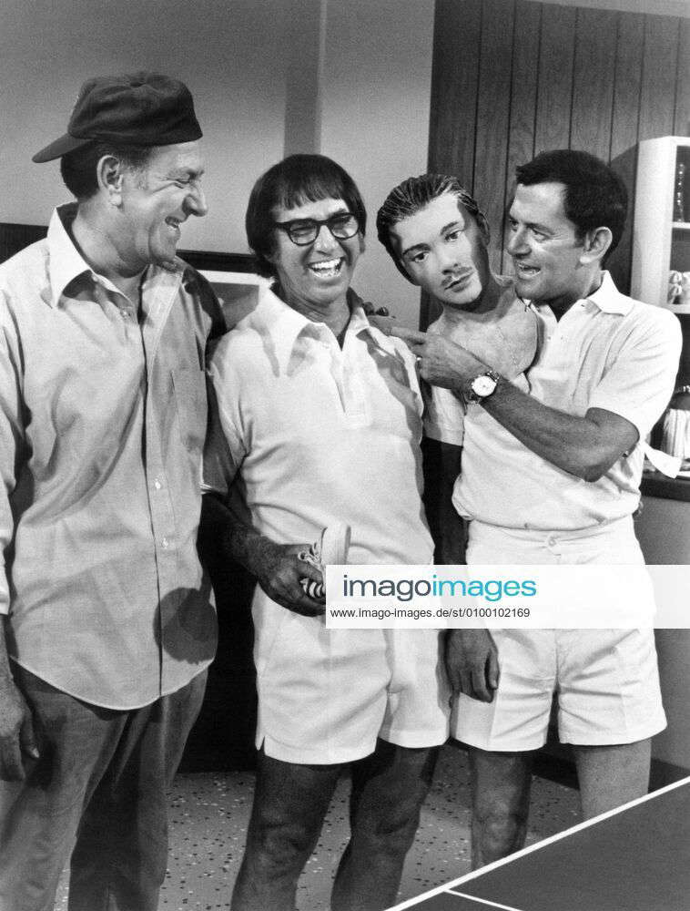 THE ODD COUPLE, : Jack Klugman, Bobby Riggs, Tony Randall, The Pig Who ...