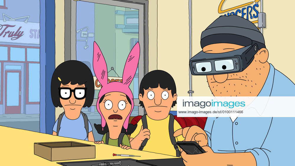 BOB S BURGERS, from left: Tina Belcher (voiced by Dan Mintz), Louise ...