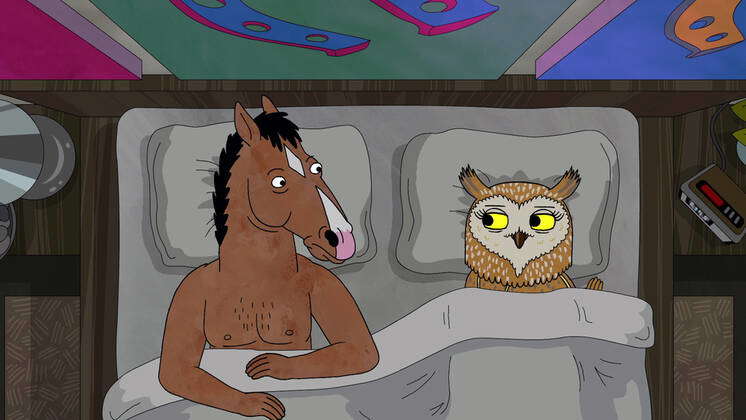 BOJACK HORSEMAN, l-r: Bojack Horseman, Charlotte Moore, . Netflix ...