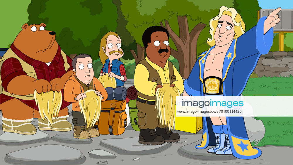 THE CLEVELAND SHOW, (from left): Tim the bear, Holt Richter, Lester ...