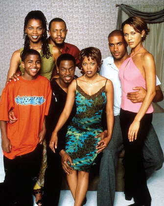 MOESHA, l-r: William Allen Young, Sheryl Lee Ralph, Countess Vaughn ...