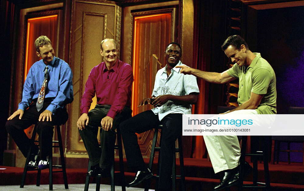 WHOSE LINE IS IT ANYWAY?. (l to r): Ryan Stiles, Colin Mochrie, Wayne ...