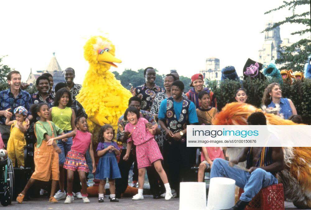 SESAME STREET JAM: A MUSICAL CELEBRATION, Bob McGrath (left), Big Bird ...