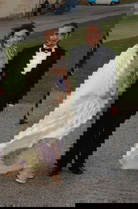 Prince Ali and princess Rhyme of Jordan Private party at Drottningholm ...