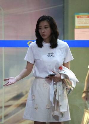 Chinese actress Tang Yifei is seen out at Hunan Broadcasting and TV ...