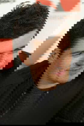 Orlando Bloom presents the new Hugo Boss fragance at a photocall in ...