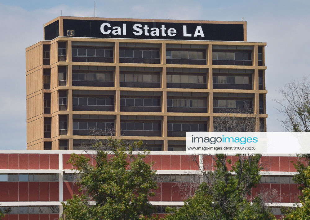 A building on the Cal State LA campus is pictured in Los Angeles on ...