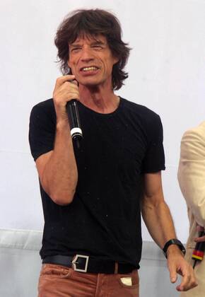 Mick Jagger ROLLING STONES PRESS CONFERENCE TO ANNOUNCE THEIR UPCOMING ...