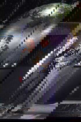 8 Theater DER FLIEGENDE HOLLÄNDER, Johan Reuter Der Holländer , in the ...