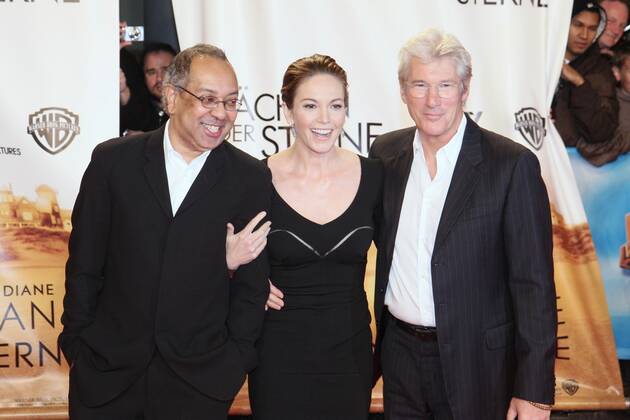 8 Cinema director George C Wolfe, Diane Lane, Richard Gere and his wife ...