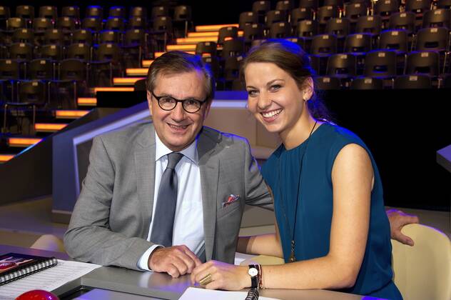 93 Jury Jan Hofer, Debora Rosenthal, Thats great with Kai Pflaume ...