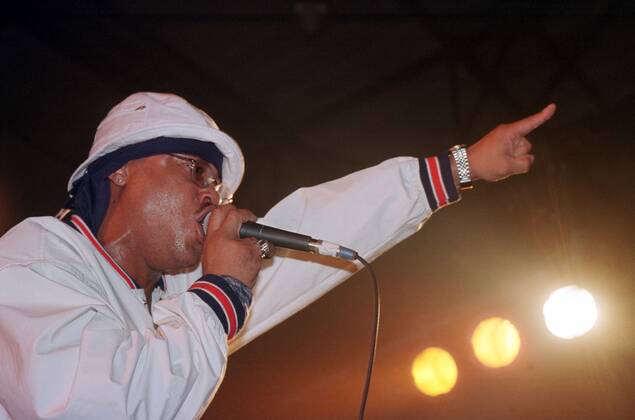 27 Concert Gang Starr, rapper guru, singer, voc, in the Berlin Arena ...