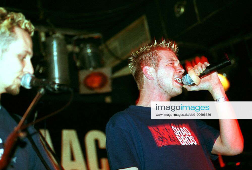 27 Concert Sascha Berger, singer, voc, in the Berlin Knaack Club ...