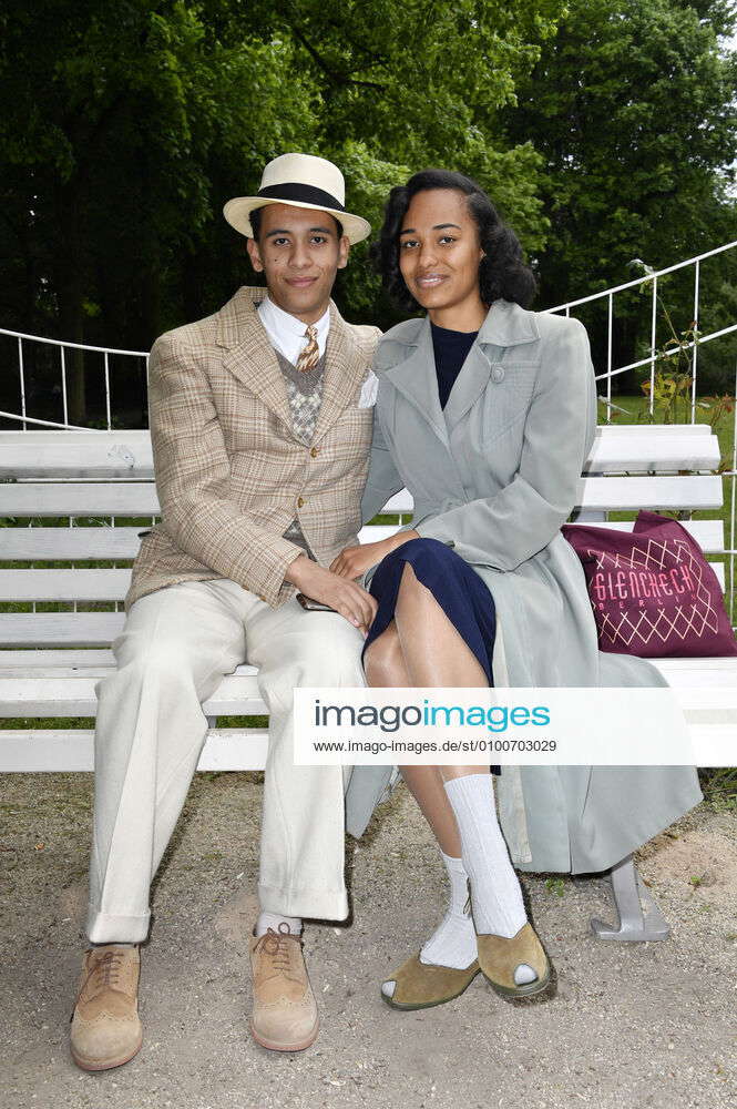 David Hermlin with girlfriend Emilia Quaye at an exclusive photo shoot ...
