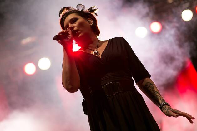 19 Concert Gleis 8, singer AnNa R Andrea Neuenhofen, née Rosenbaum live ...