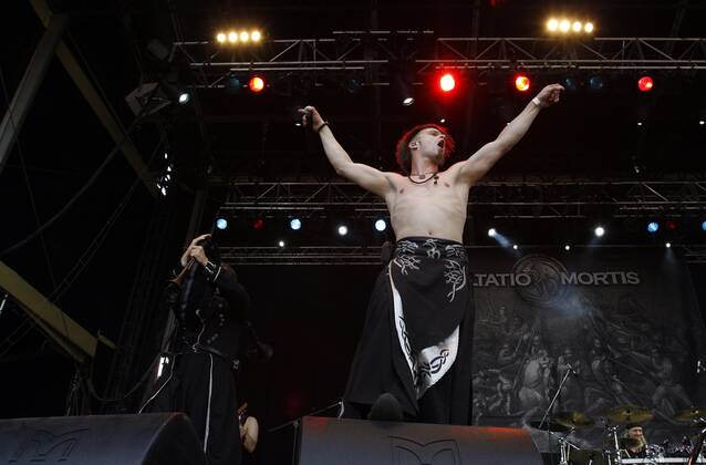 16 concert Saltatio Mortis, singer Alea der Bescheidene, Zita Folk ...