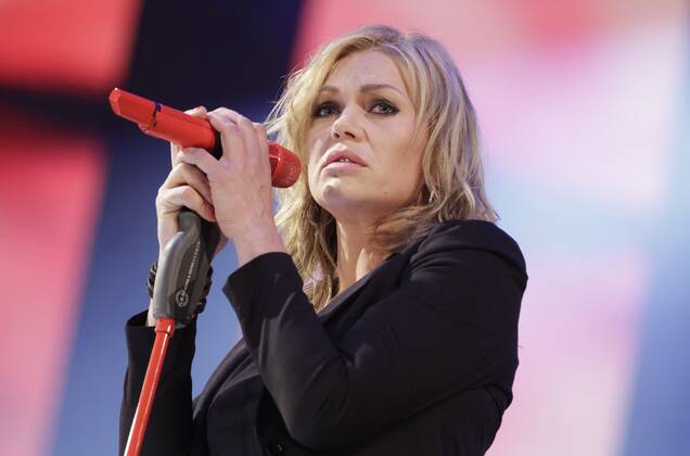 32 concert SILLY, singer Anna Loos at Ostrock Klassik Open Air, on 11 ...