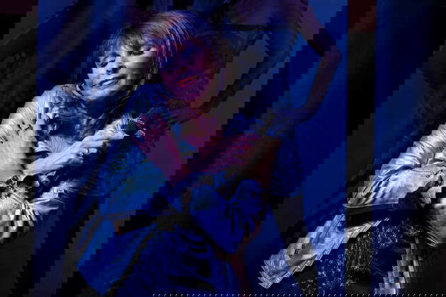 981 Ireen Sheer at her club concert on 09 10 2015 with presentation of ...