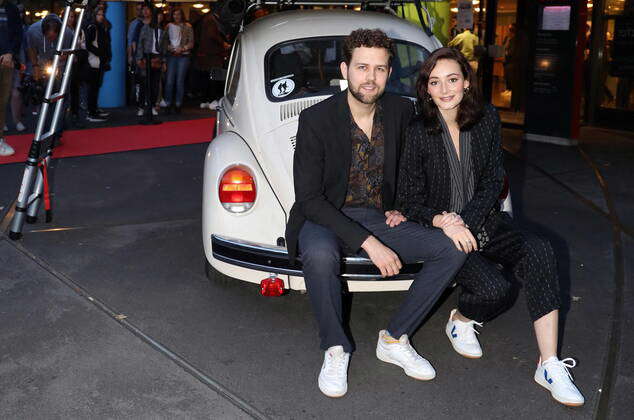 127 Manuel Vering, Maria Ehrich, Premiere Leaving the Frame, Urania ...