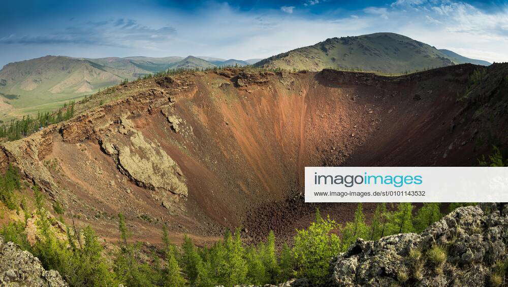 Extinct Volcano Crater