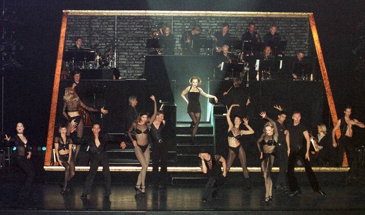 1 Musical 99 Chicago in the Berlin Theater des Westens, Murderer Velma ...