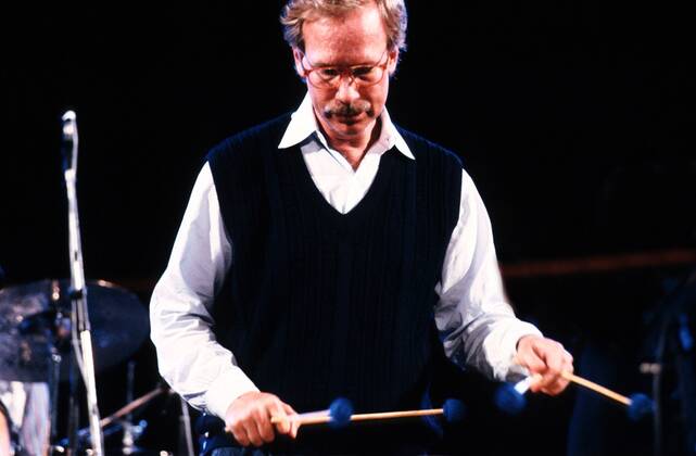 1 concert Gary Burton, vibraphonist at the Berlin Jazz Festival in the ...