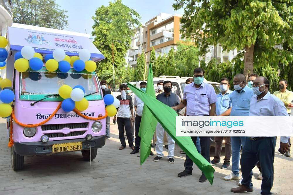 PATNA, INDIA - JUNE 11: Patna District Magistrate Kumar Ravi flags off ...