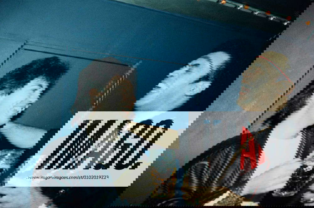 Boney M 80s The band members Frank Farian and Bobby Farrell Roberto ...