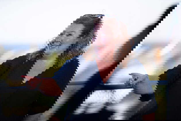 Tallinn, 11.08.2020 WRC Rally commentator Becs Williams. FOTO: EERO ...