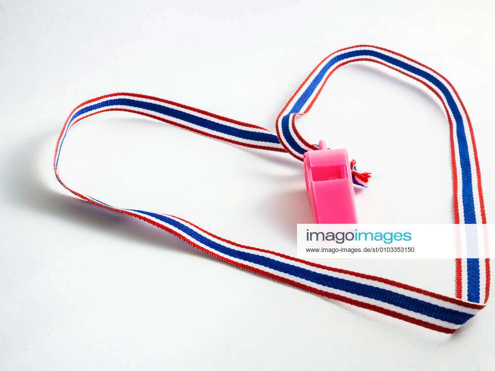 Pink whistle and heart strap shape pink whistle and heart strap striped ...